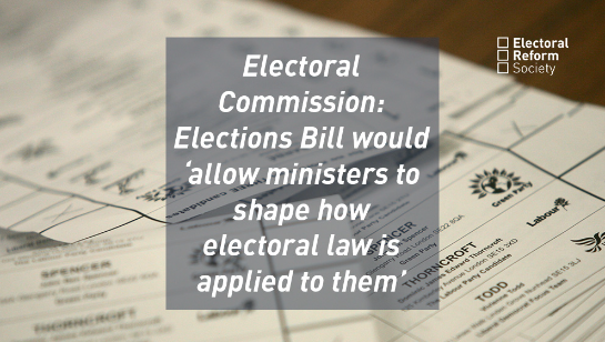 ERS News: Electoral Commission call out government